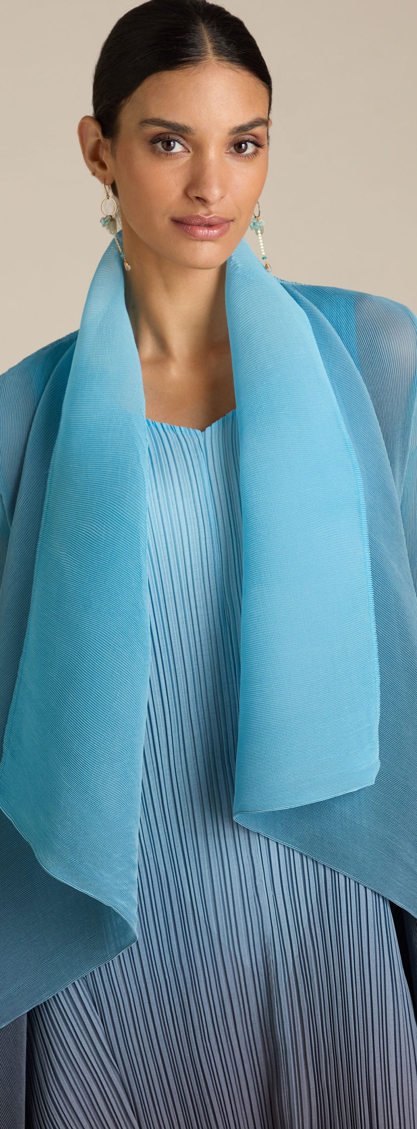 Pleated Jacket – Sahara